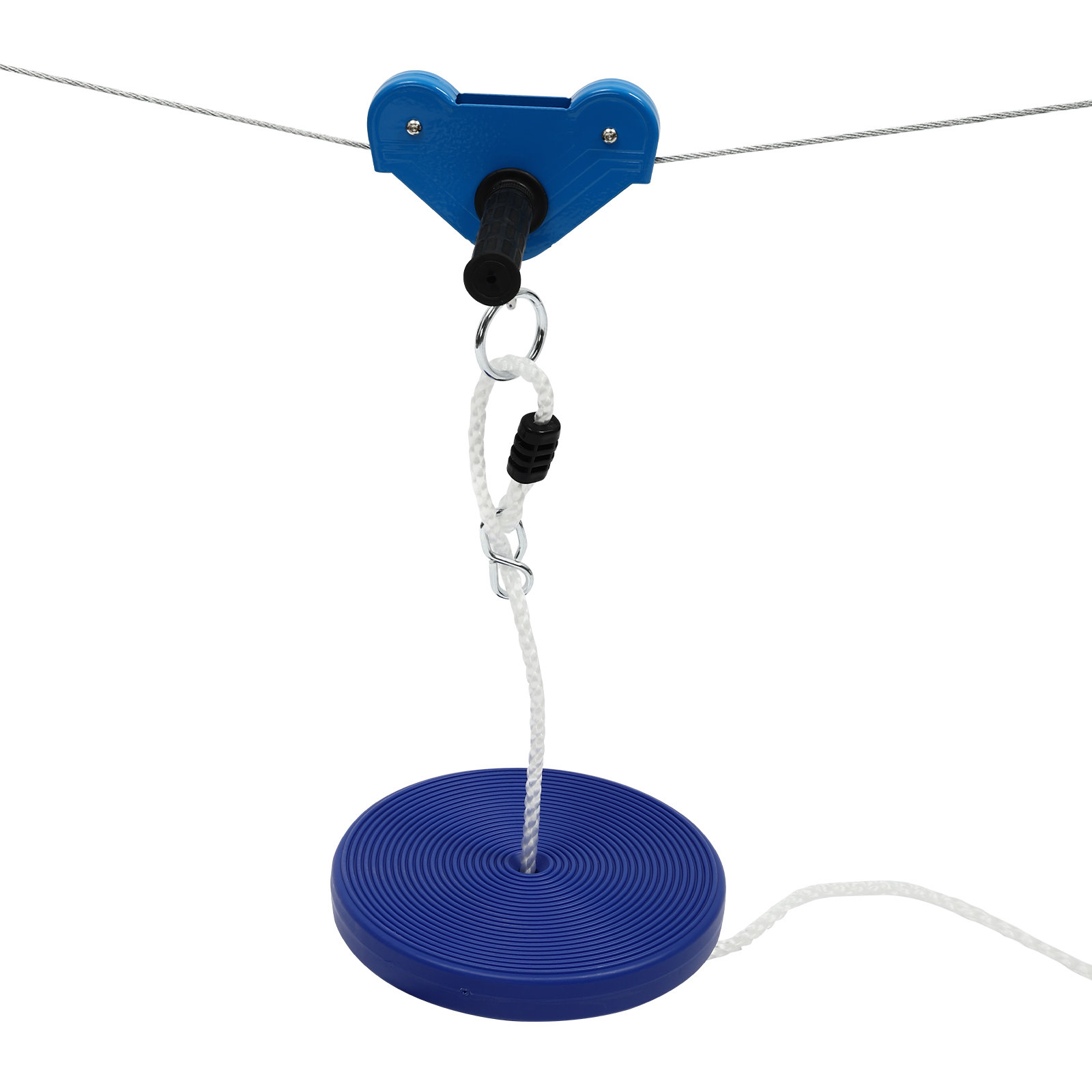 DALELEE Kids Zip Line Kit with Safety Spring Brake System & Reviews ...