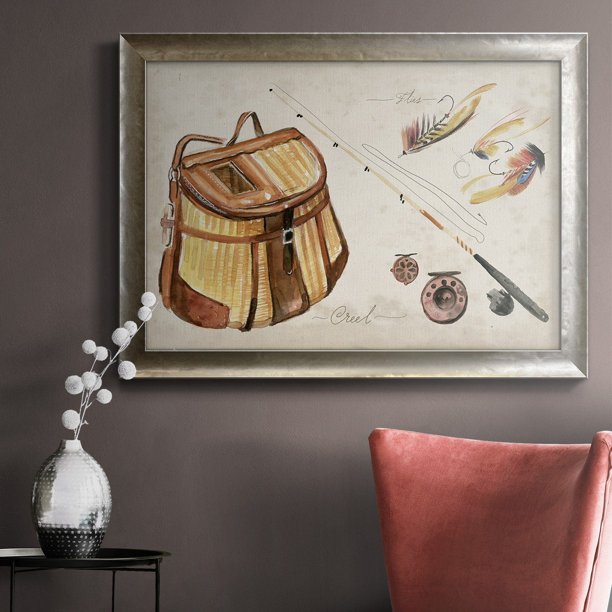 Highland Dunes Tackle Box Collection A - Picture Frame Painting on ...