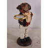 Trinx Small Bulldog Boxer Butler Statue | Wayfair