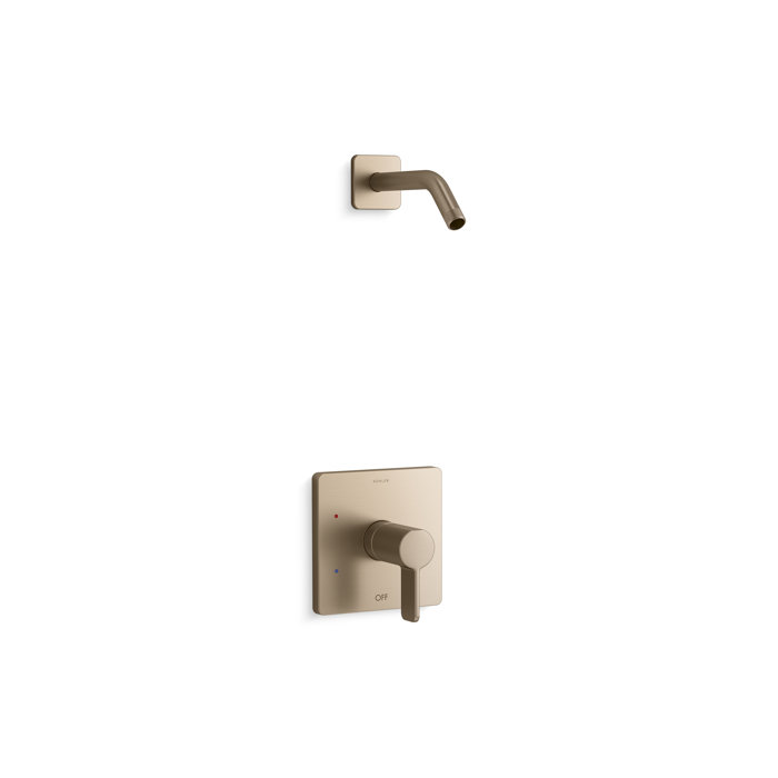 Kohler Parallel Shower Trim Set | Wayfair