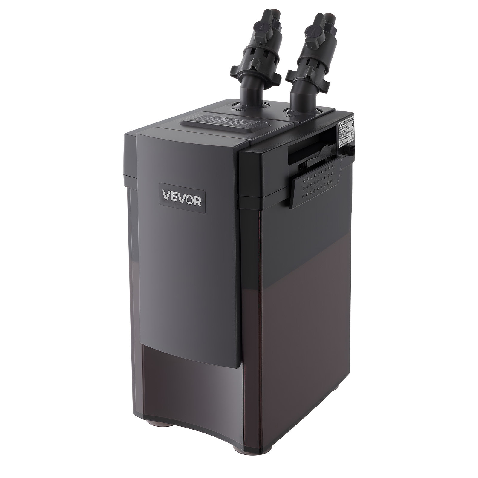 Wrought Studio 396GPH Canister Filter, 4-Stage External Aquarium Filter ...