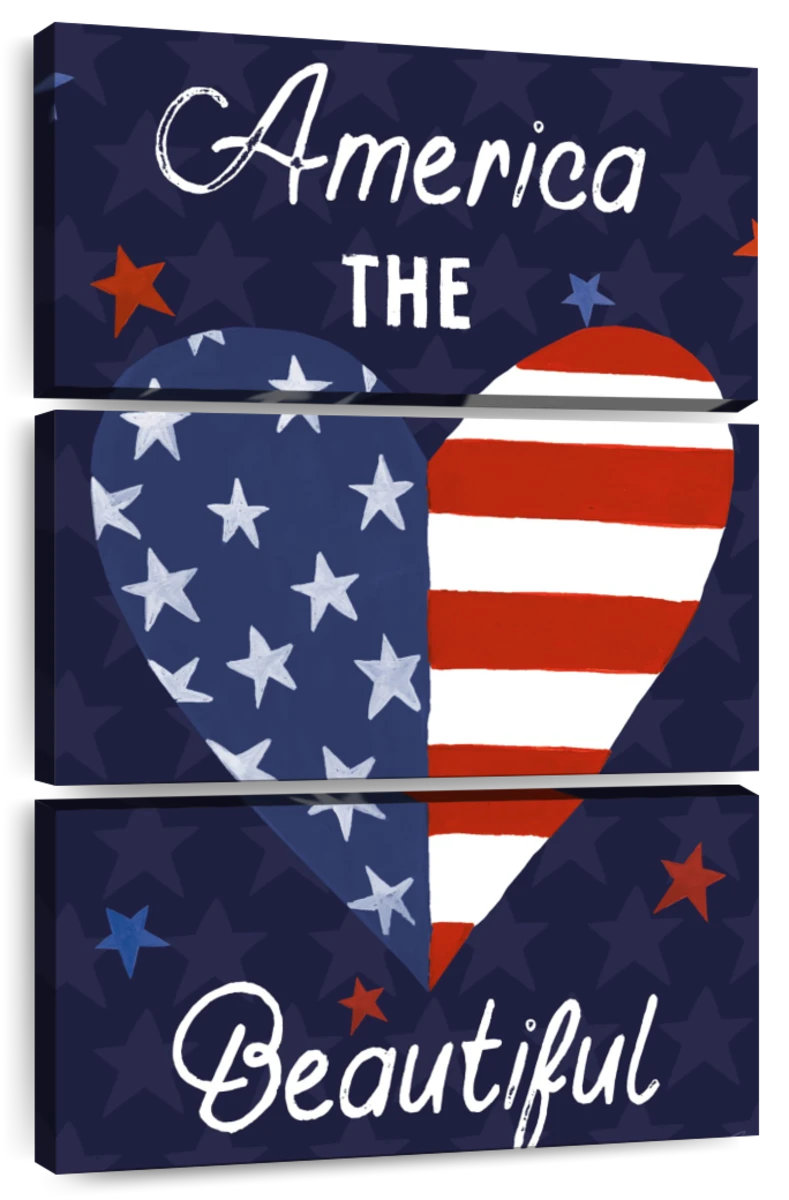 The Holiday Aisle® Lelend America The Beautiful VI | Wayfair