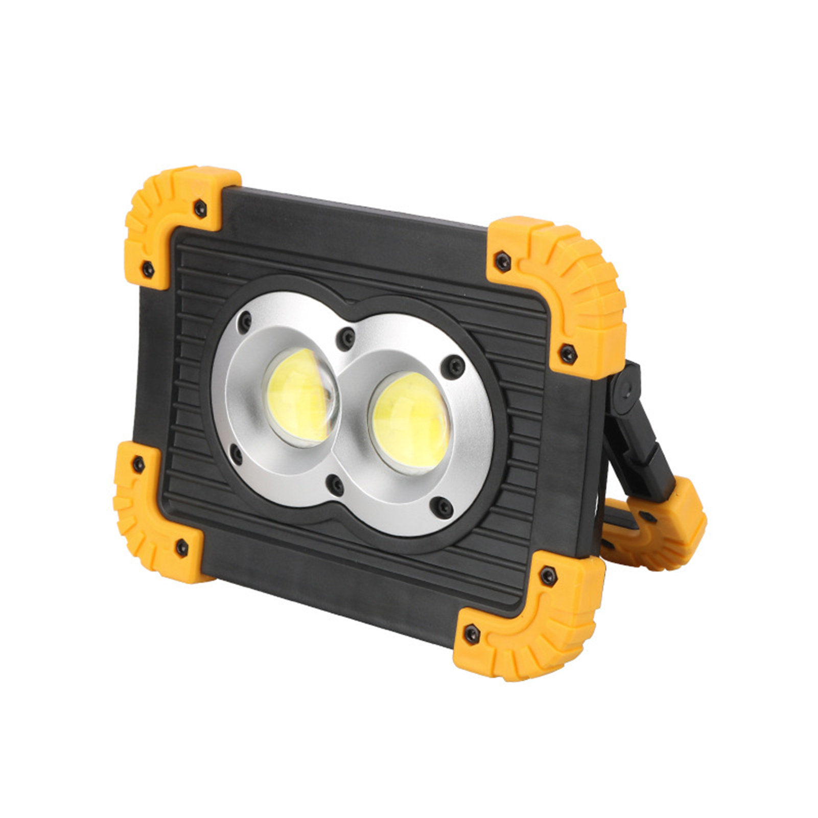 BONYOUN Rechargeable LED Survival Camping Emergency Spotlight COB Lamp ...