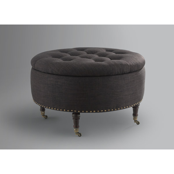 Canora Grey Airidas Upholstered Ottoman | Wayfair