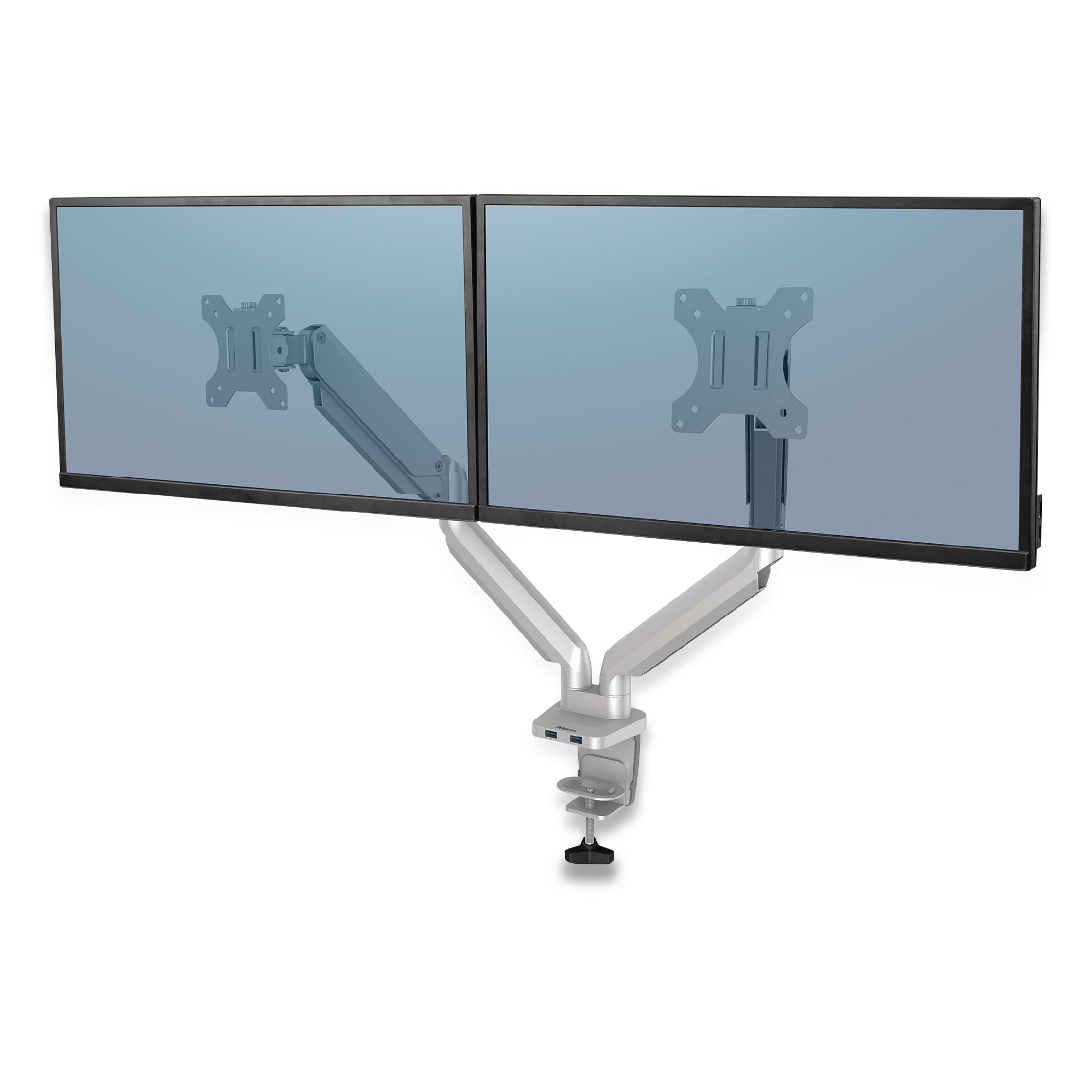 Fellowes® Tilt Multi Screen Desktop Mount, Holds up to 20 lbs | Wayfair
