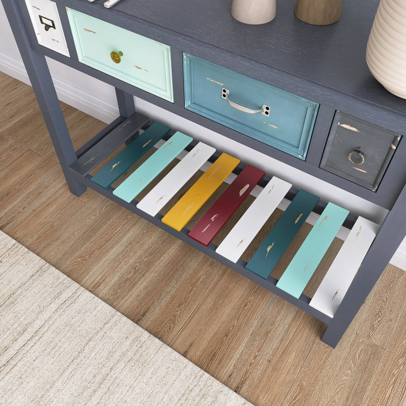 Breakwater Bay 40" Console Table With 4 Drawers | Wayfair