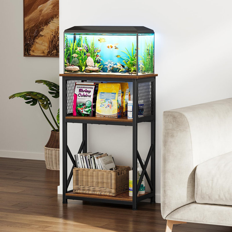 Archie & Oscar™ Fish Tank Stand, 10 Gallon Aquarium Stand With Storage ...
