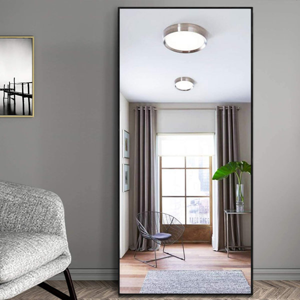 Latitude Run® Wood Flat Mirror & Reviews | Wayfair