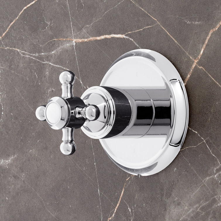 Signature Hardware Boca Raton In Wall Shower Diverter with Valve | Wayfair