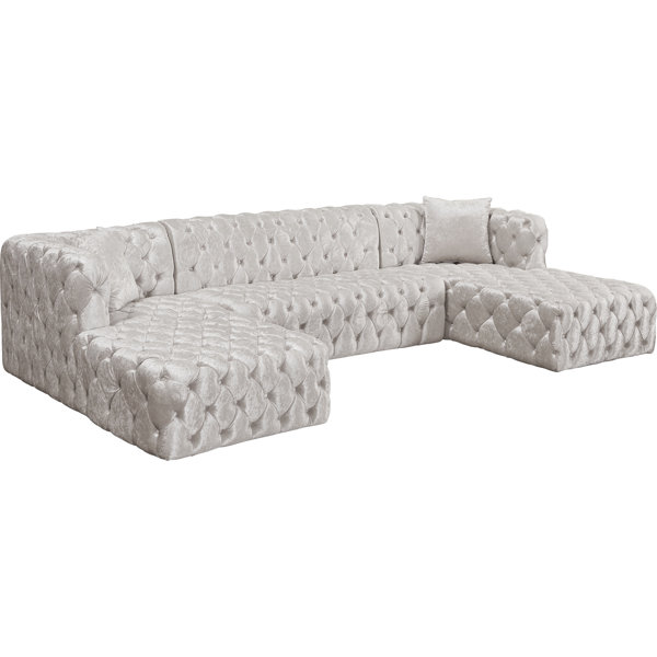 House of Hampton® Dymone Upholstered Sectional | Wayfair