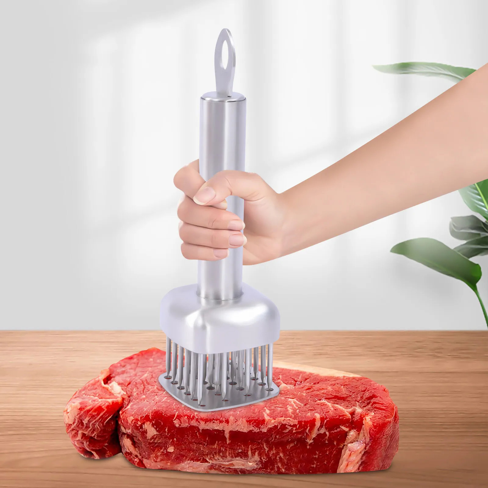 Stock Preferred Stainless Steel Meat Tenderizer - Professional Kitchen ...