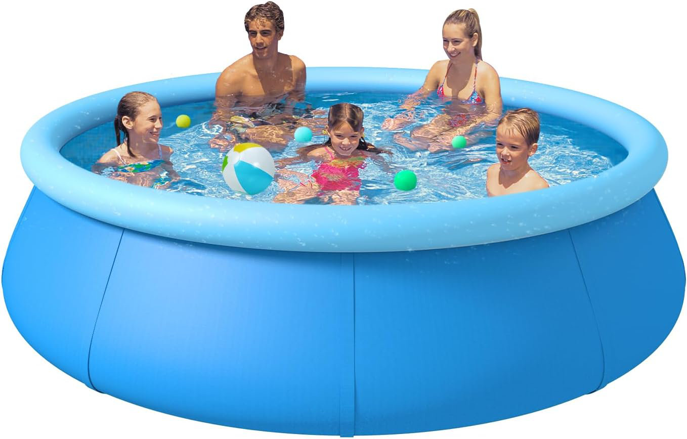 Utibia Utlbia 2 ft x 10 ft PVC Inflatable Pool | Wayfair