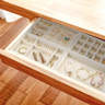 Latitude Run® Set Of 8 Velvet Jewelry Tray, Drawer Insert Divided ...