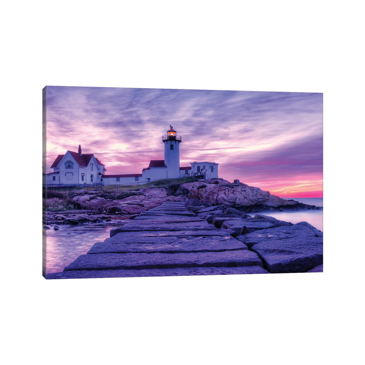 East Urban Home New England Light by David Gardiner - Gallery-Wrapped ...