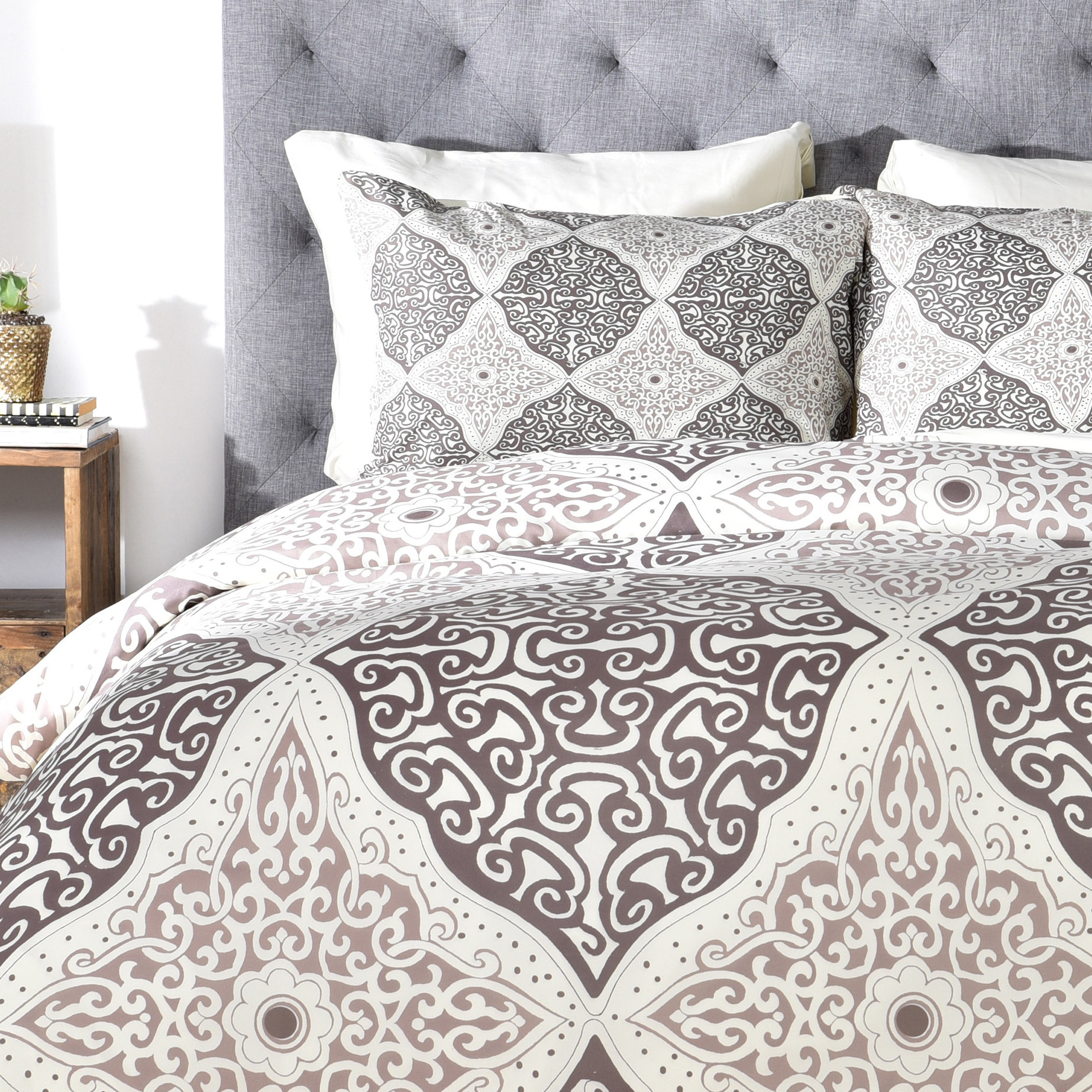 Deny Designs Curly Rhombus Duvet Cover | Wayfair