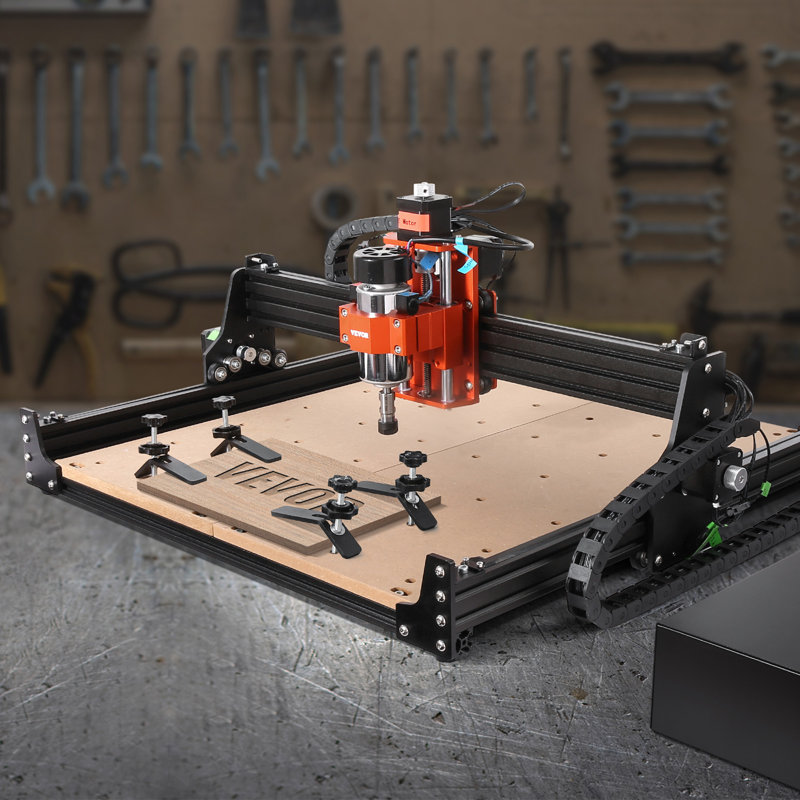 VEVOR CNC Router Machine, 300W, 3 Axis GRBL Control Wood Engraving ...