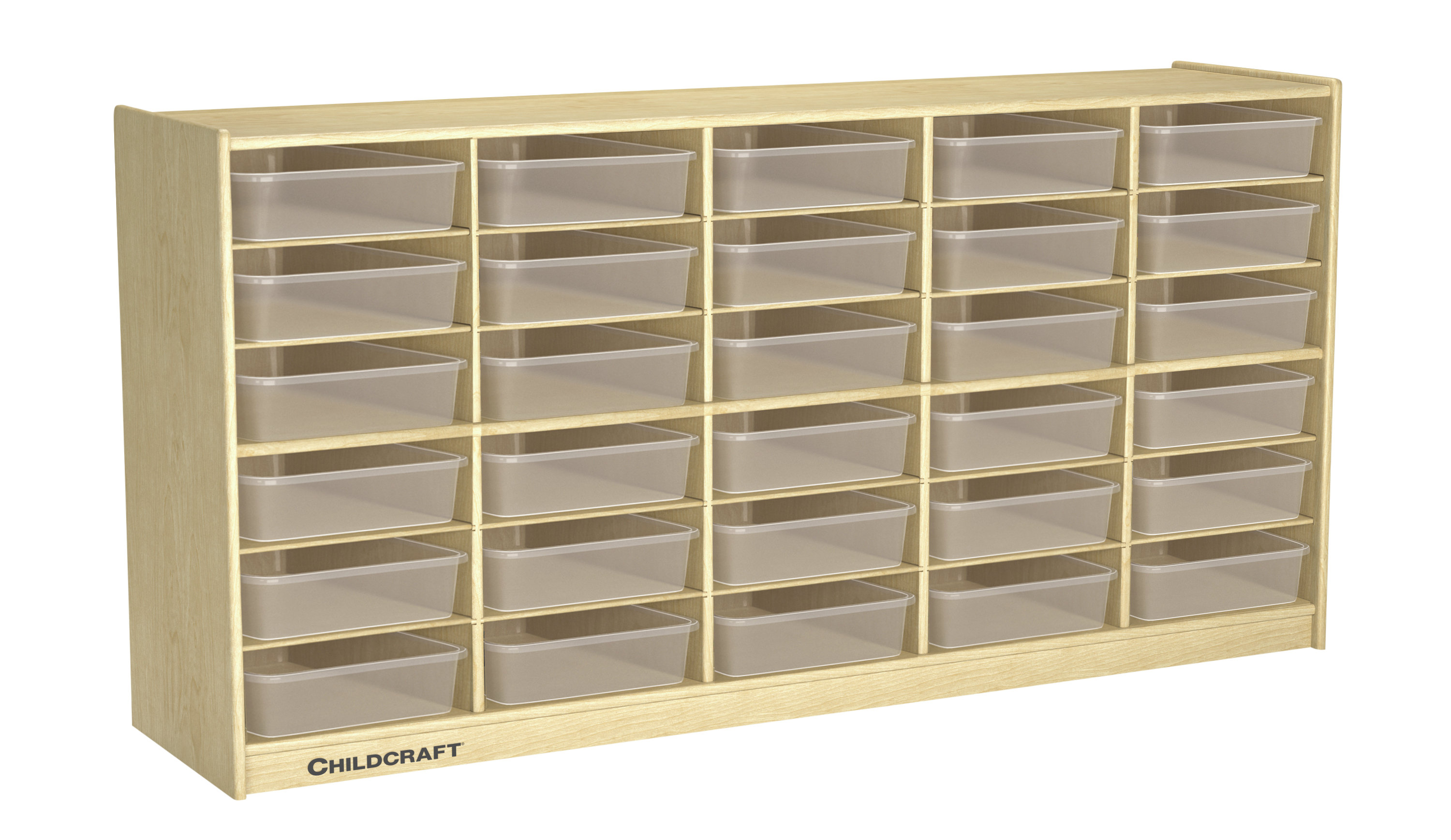 Childcraft Mobile 30 Compartment Cubby with Trays | Wayfair