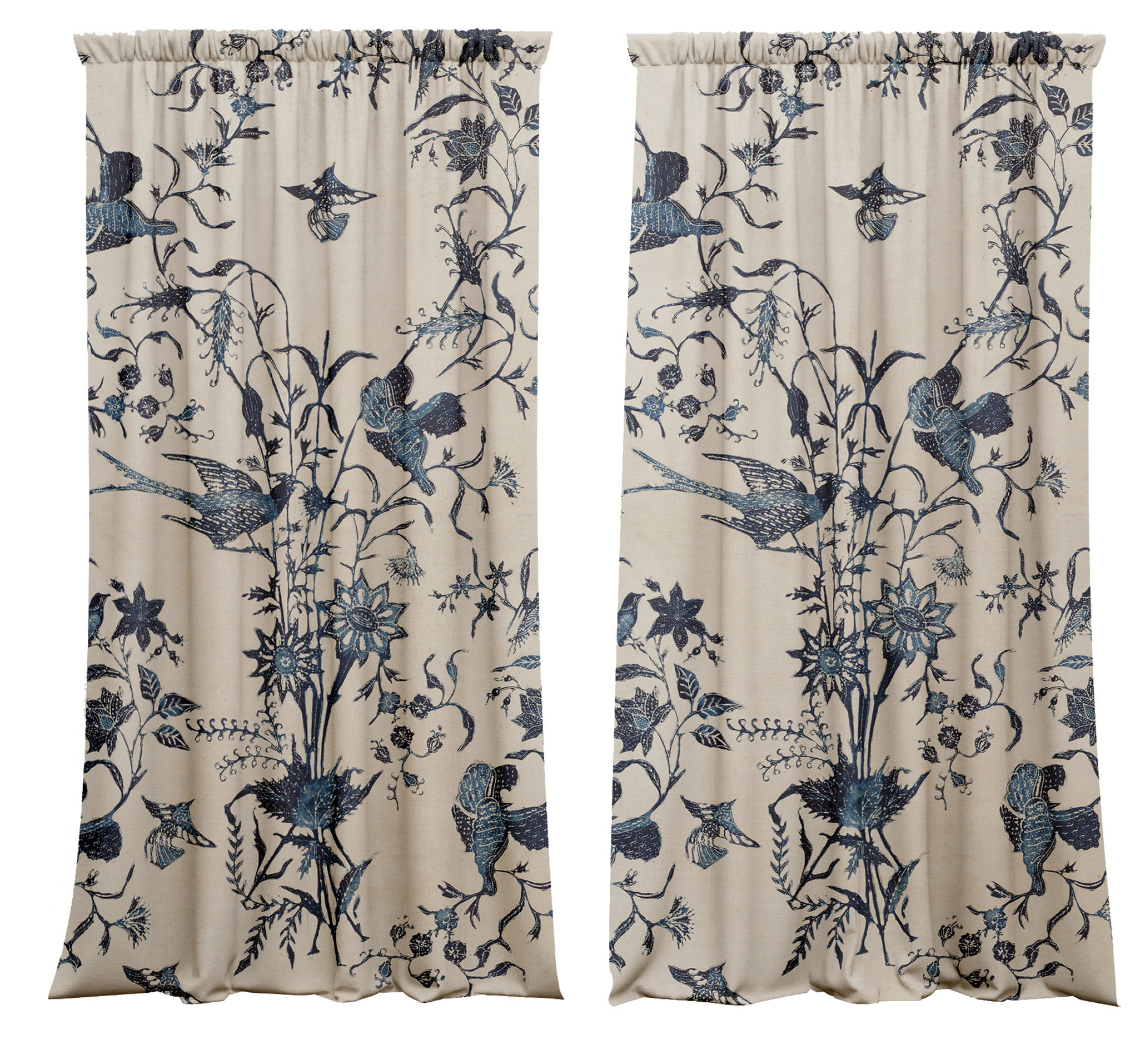 Bloomsbury Market Kasturi Velvet Blackout Slot Top Curtain Pair ...