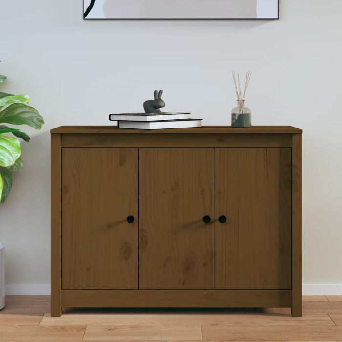 ClassicLiving Portillo 100Cm Wide Pine Solid Wood Sideboard | Wayfair.co.uk