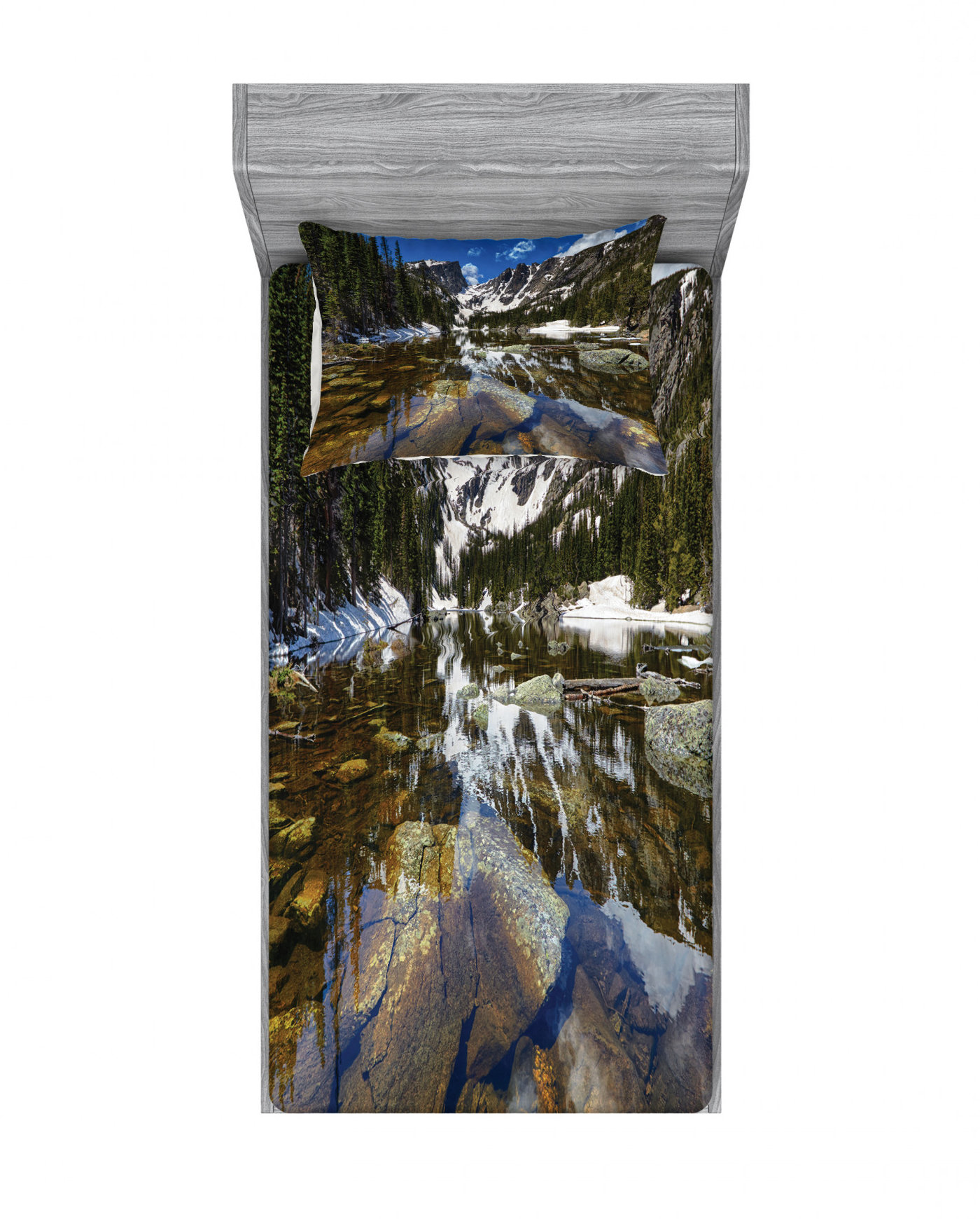 Ambesonne Landscape Sheet Set | Wayfair