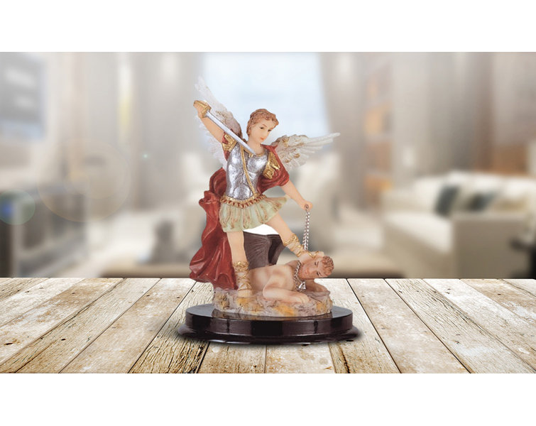 Trinx 5"H Archangel Michael FigurineUnique Gifts | Wayfair