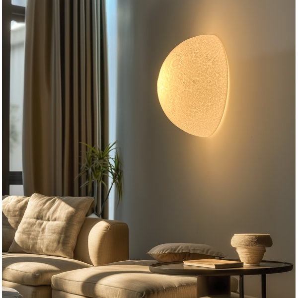 Wrought Studio™ Half Moon Wall Lamp | Wayfair