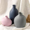 Ophelia & Co. Ceramic Vase Set Of 3, Rustic Farmhouse Pottery Vases For ...