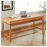 Stella Trek Tan Rectangular Solid Wood desks - Wayfair Canada