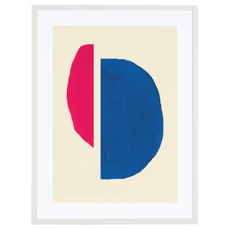 Corrigan Studio® Harmony & Melody, 18 X 24 Inch, Royal Blue/Hot Pink ...