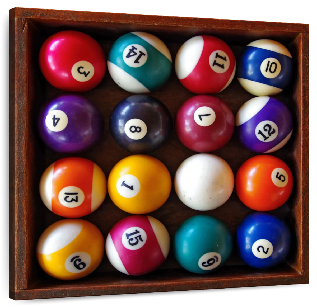 Ebern Designs Senne Billiard Ball Set | Wayfair