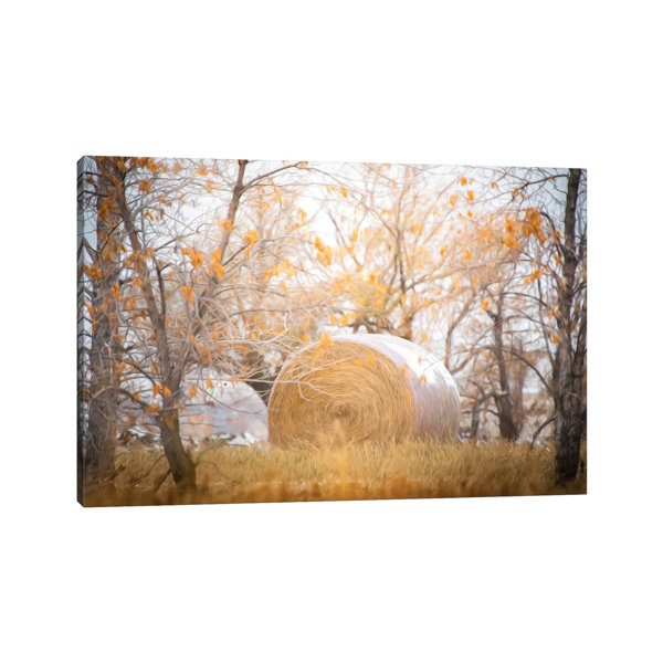 Latitude Run Haystack Painting by Nik Rave - Wrapped Canvas Gallery ...