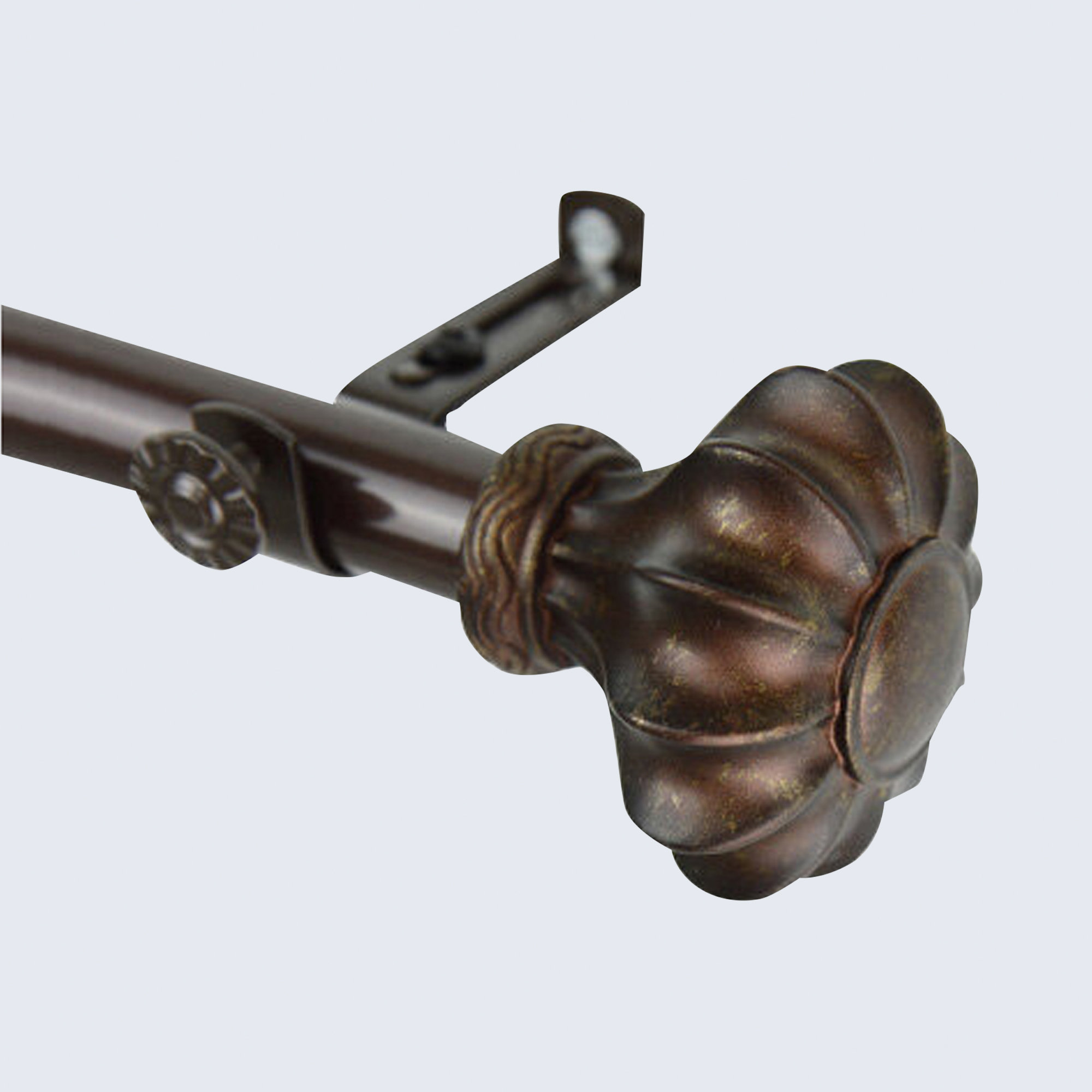 Kelly Clarkson Home Darcey Adjustable Bay Window Curtain Rod - Wayfair ...