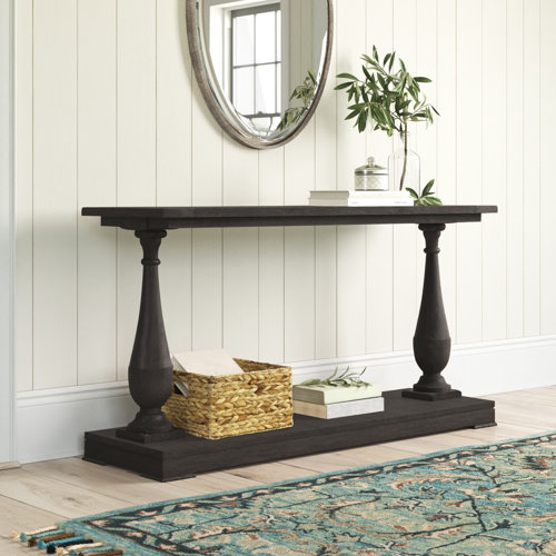 Farmhouse & Rustic Black Console Tables | Birch Lane