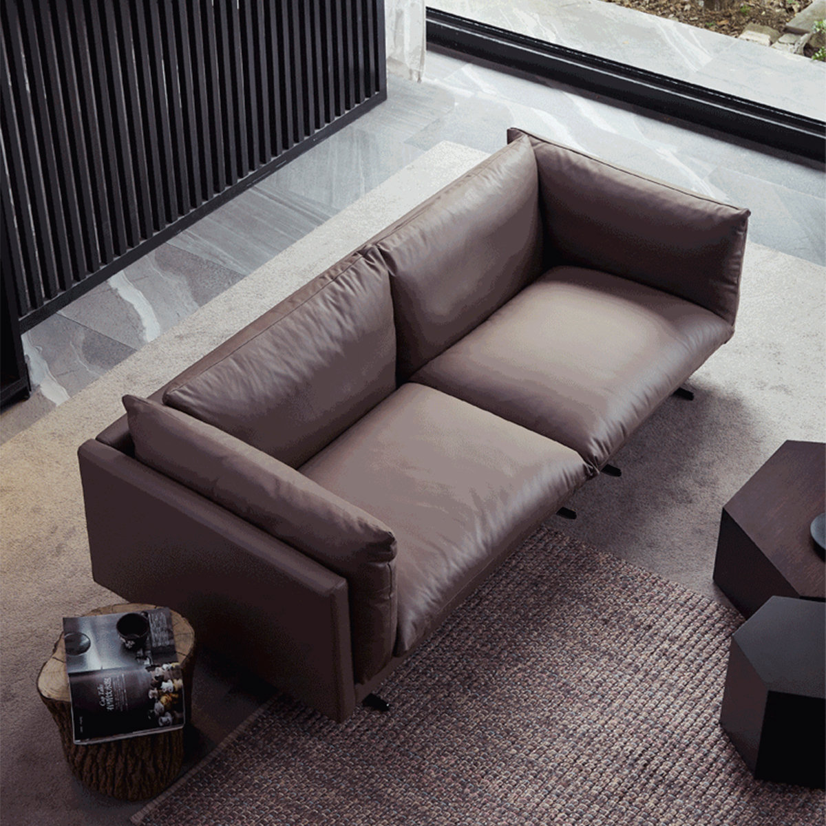 MABOLUS 94.49'' Upholstered Sofa | Wayfair