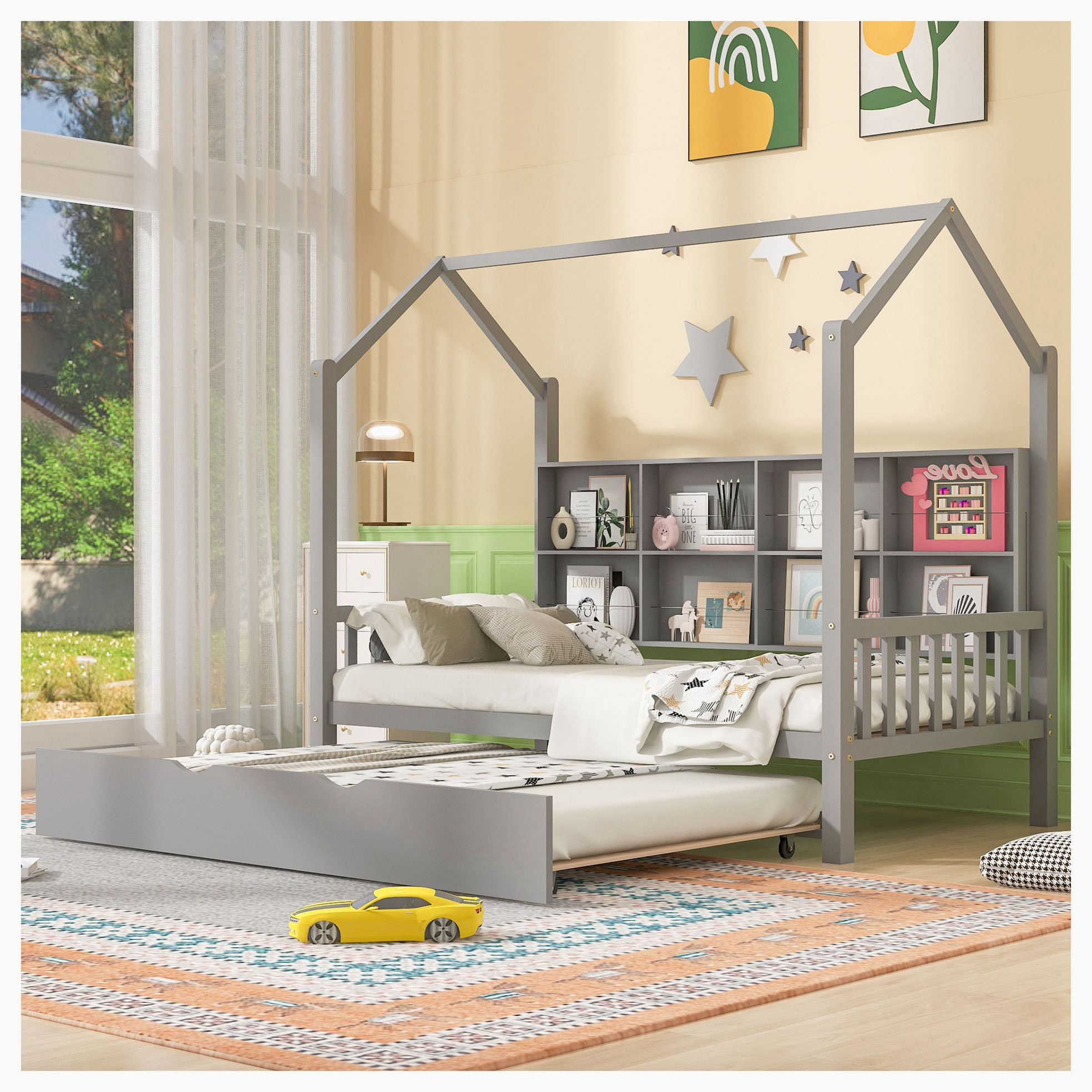 Harper Orchard Sully Slat Storage Bed | Wayfair