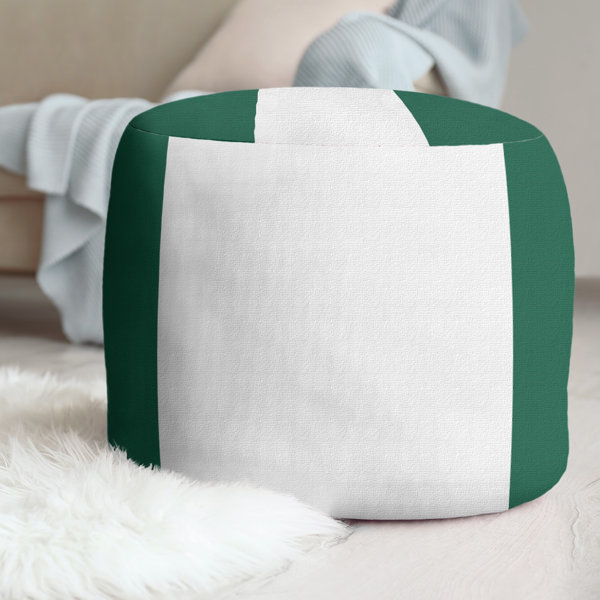 Bless international Tennessee Football Upholstered Ottoman | Wayfair