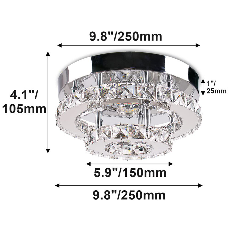 Mercer41 Calep LED Round Chandelier | Wayfair