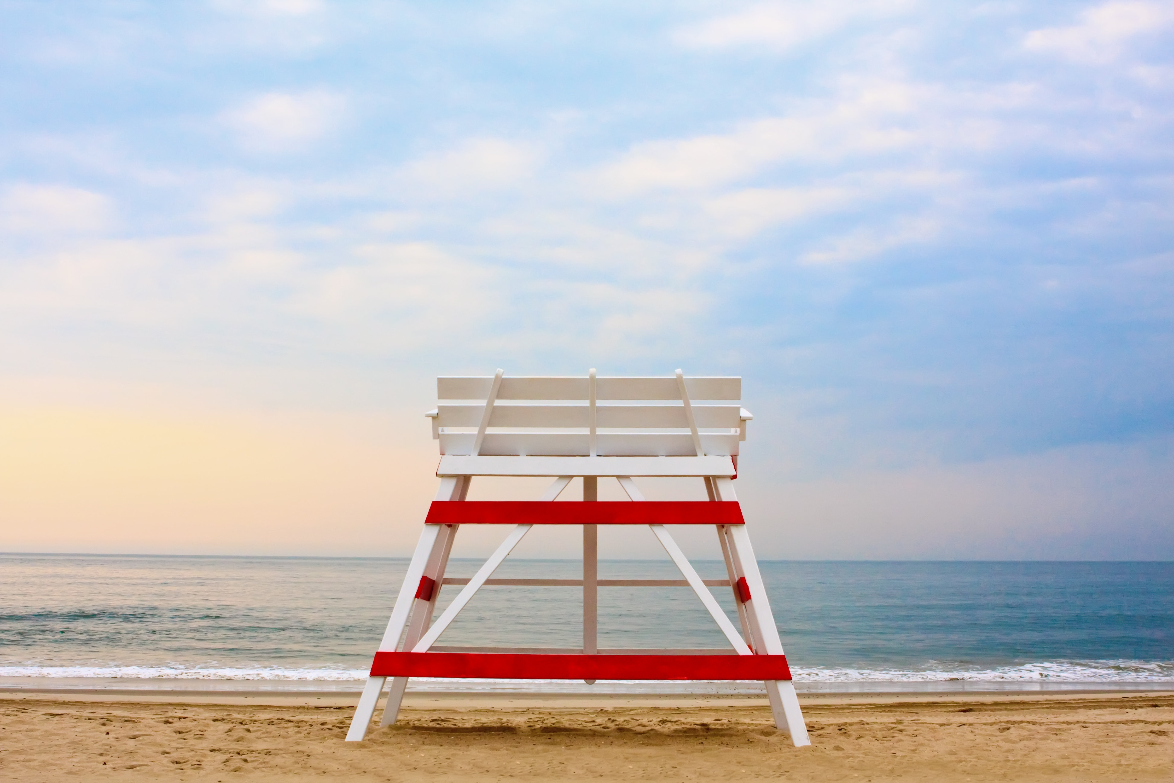 Highland Dunes Lifeguard Chair by Jasonpaluck - Wrapped Canvas ...