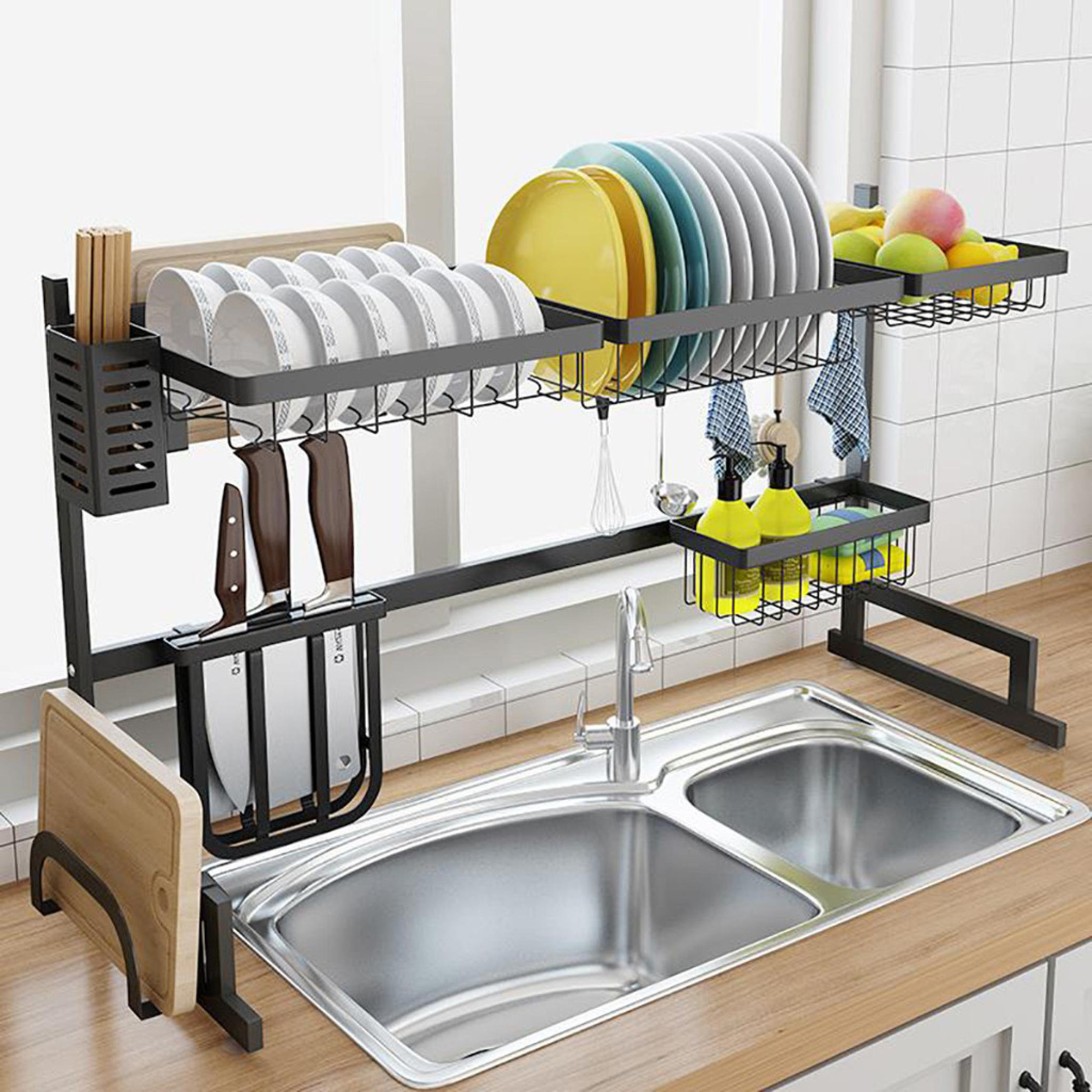 Imperial Home Extra Large Over-the-Sink Dish Drying Rack | Wayfair