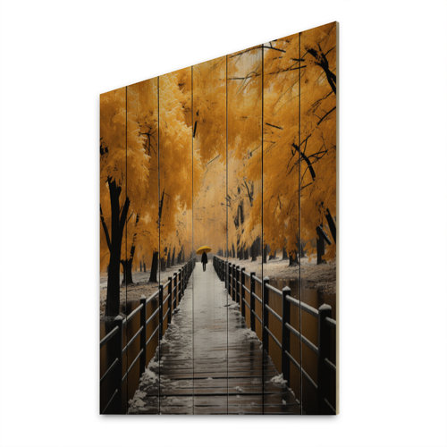 Latitude Run® Charisha Yellow And Grey Frozen Solitude | Wayfair