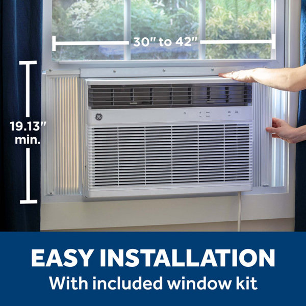 GE Profile™ GE Profile ClearView 6,100 BTU Wi-Fi Connected Window Air ...