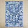 Birch Lane™ Cece Oriental Handmade Tufted Wool Blue/White Area Rug ...