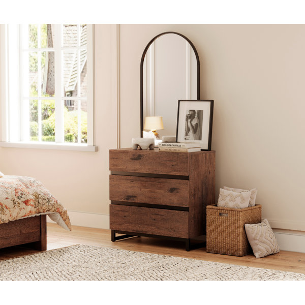 Latitude Run® Modern Wooden Dresser For Bedroom Or Living Room, Closet ...