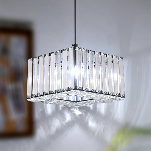 Fairmont Park Golden Crystal Pendant Light Fixture Modern Hanging ...