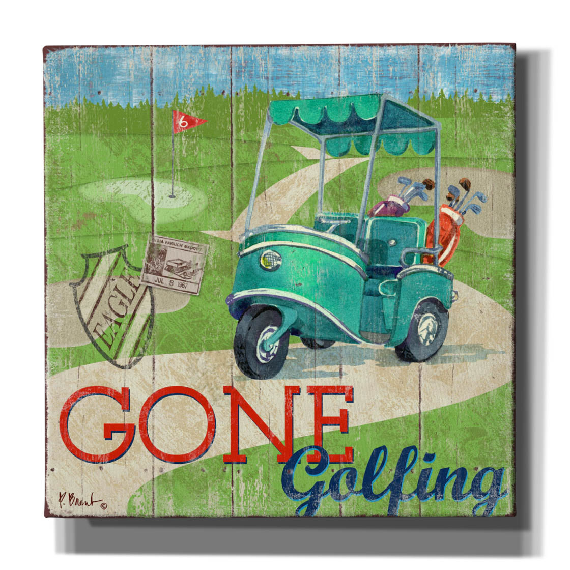 Winston Porter " Golf Time IV " by Paul Brent | Wayfair