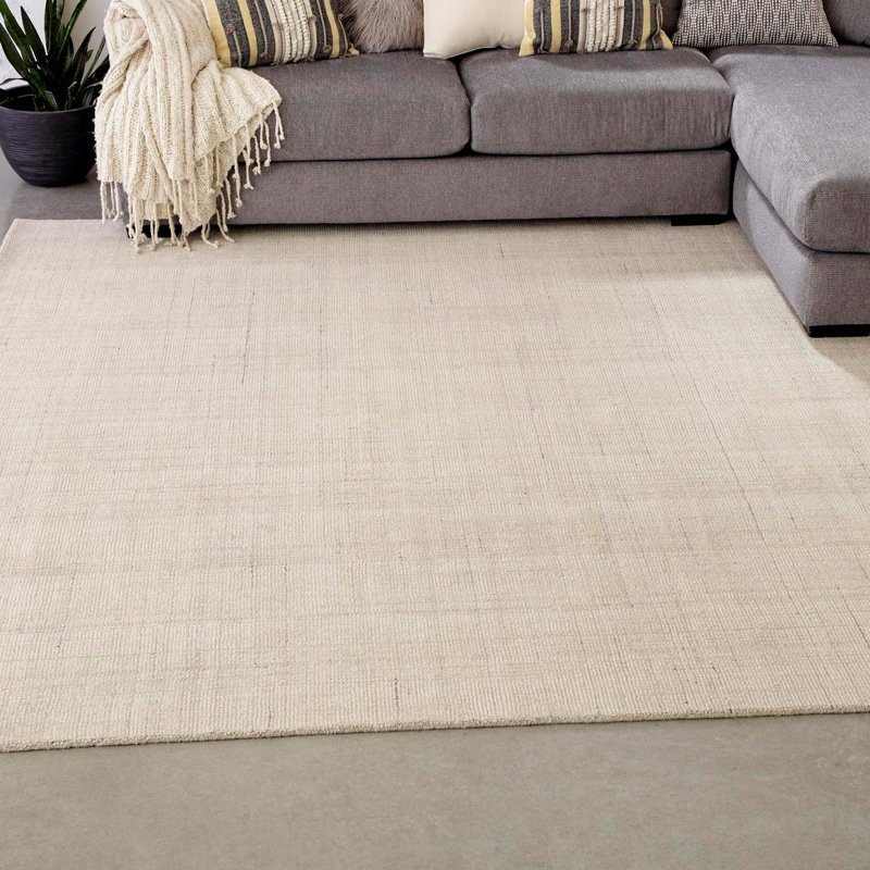 Jill Zarin Handmade Hand-Knotted Wool Vanilla Bean Rug & Reviews | Wayfair