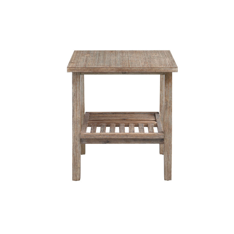 Highland Dunes Wentzel Solid Wood End Table | Wayfair