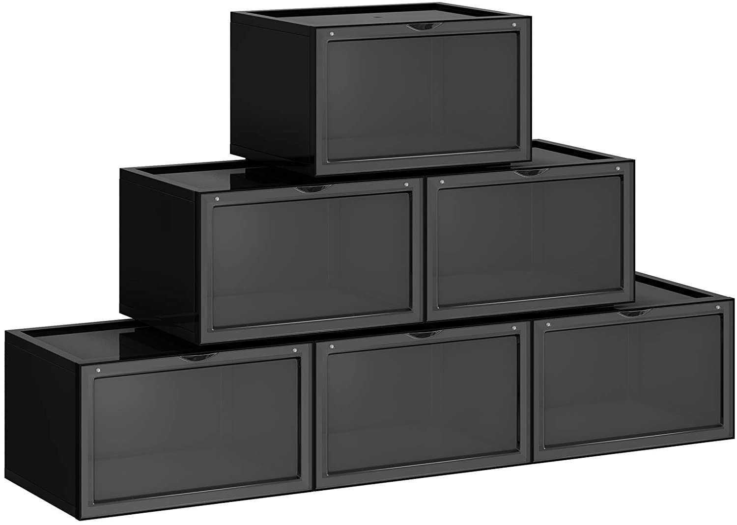 Rebrilliant Acrylic Stackable Plastic Shoe Storage Box | Wayfair