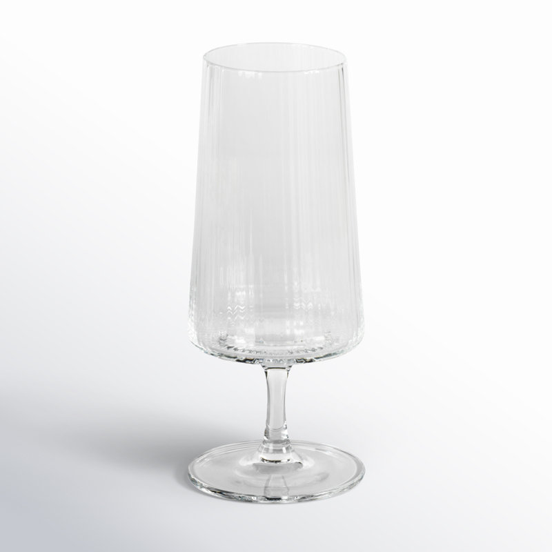 Joss & Main Claro Fluted Textured Cocktail Glasses & Reviews | Joss & Main