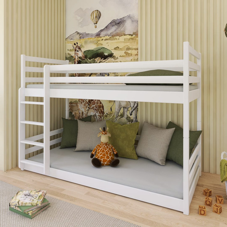 Arte-N Furniture Ltd White Mini Bunk Bed for Children with Foam ...